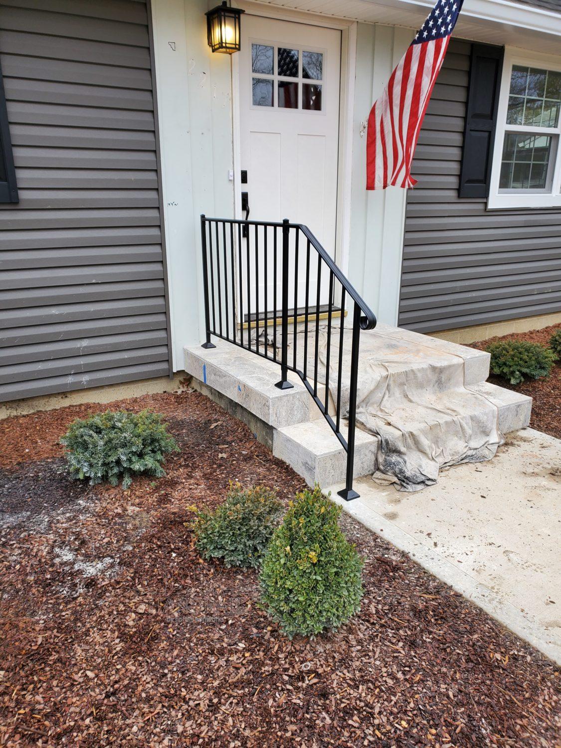 Newel | Double Stair Riser | DIY Handrail