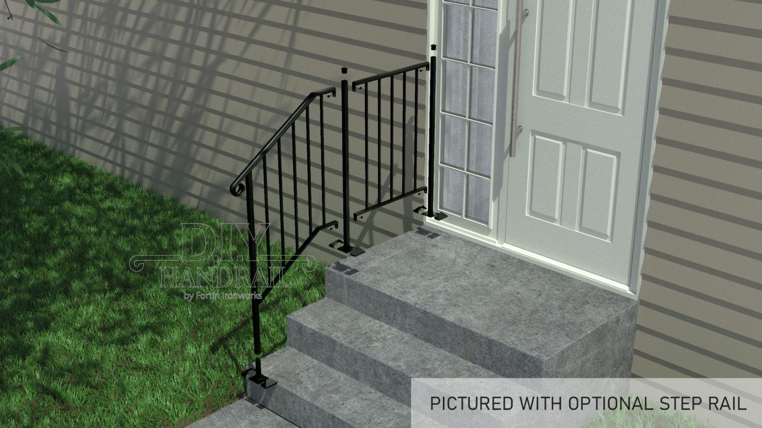23.5" Level Stair Handrail | DIY Handrail