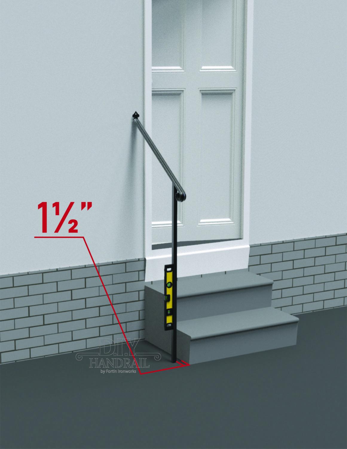 DIY Door Handrail Installation - DIY Handrails