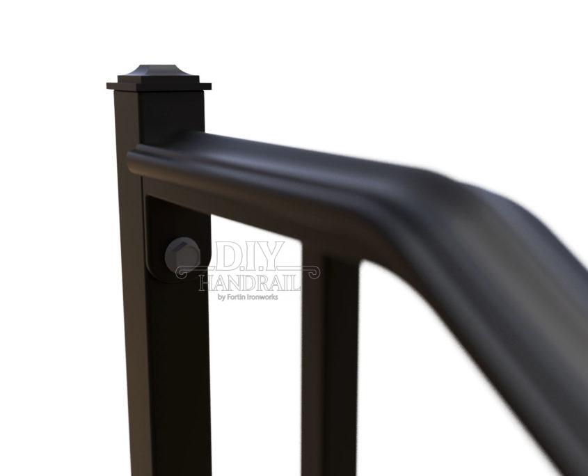 Newel | Double Stair Riser | DIY Handrail