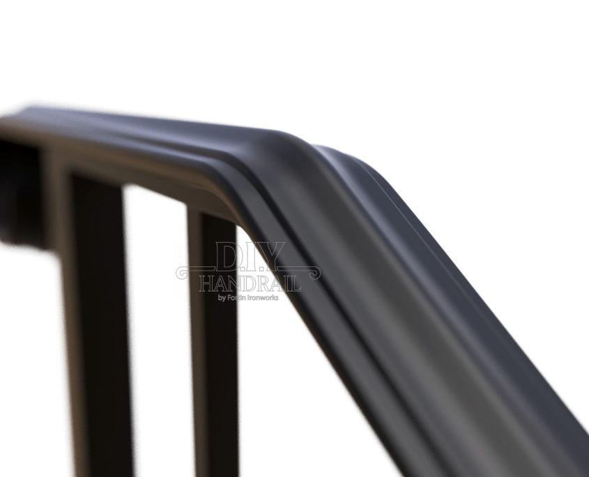 Picket #2 Iron Handrail - Fits 2-3 Stairs