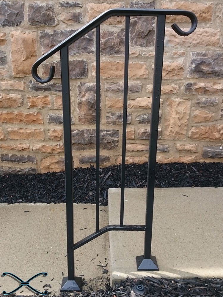 Picket #1 - DIY Handrail Kit spans one stair riser - DIY Handrails