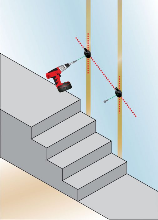 DIY Wall Rails Installation - DIY Handrails