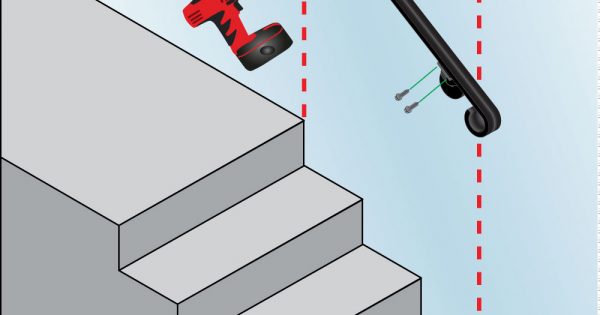 DIY Wall Rails Installation - DIY Handrails